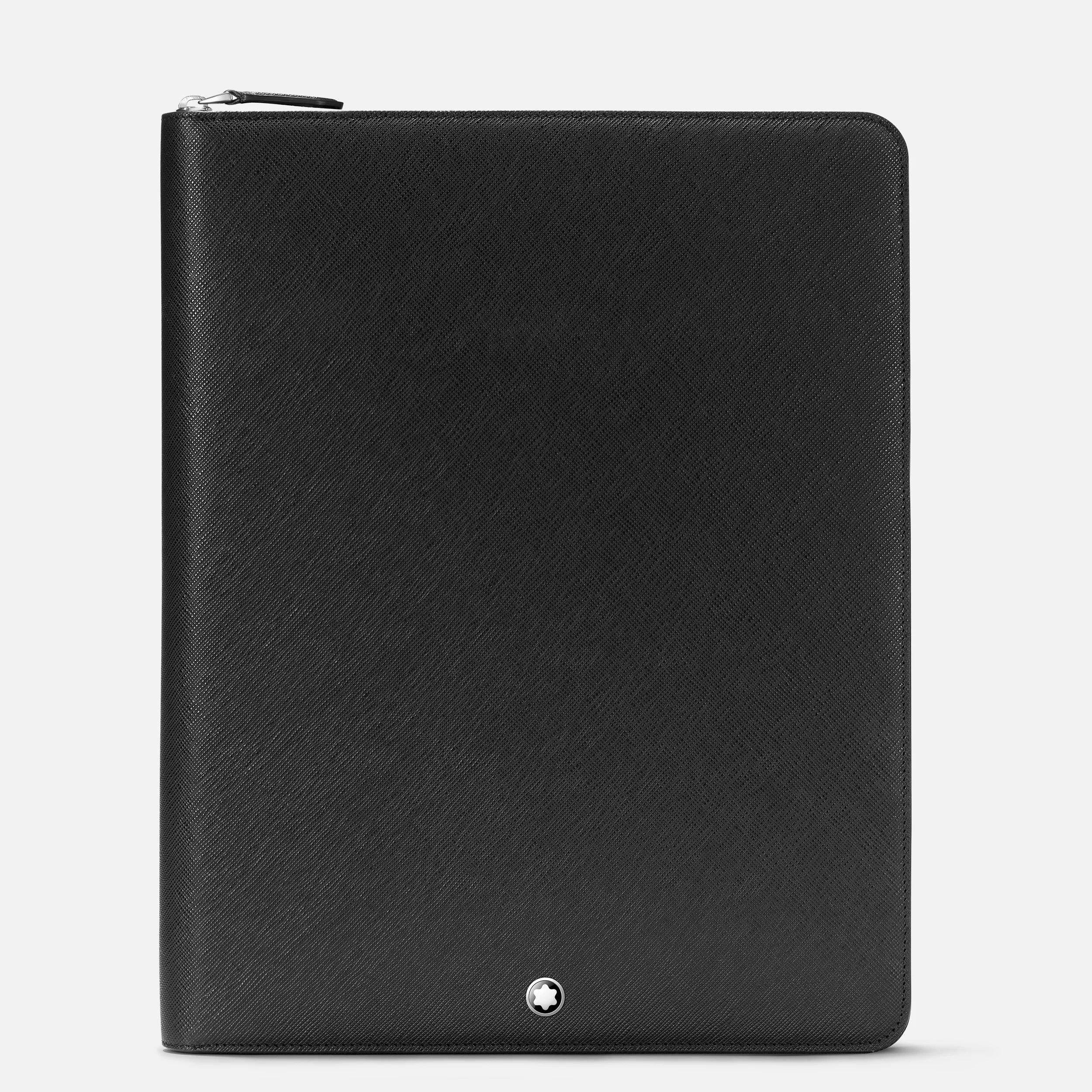 Montblanc portablocco A4 con cerniera Montblanc Sartorial nero 130840 ...